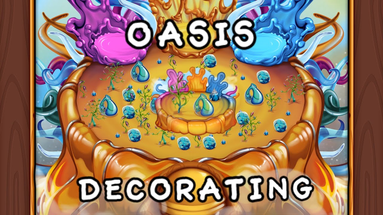 fire oasis decorating guide (read comment) - YouTube