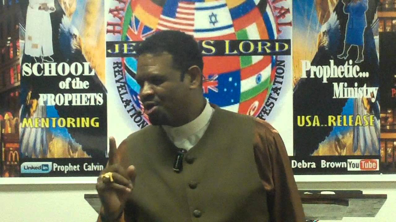 Apostle Calvin Brown * School of the Prophets Prophetic Father & Son's ...