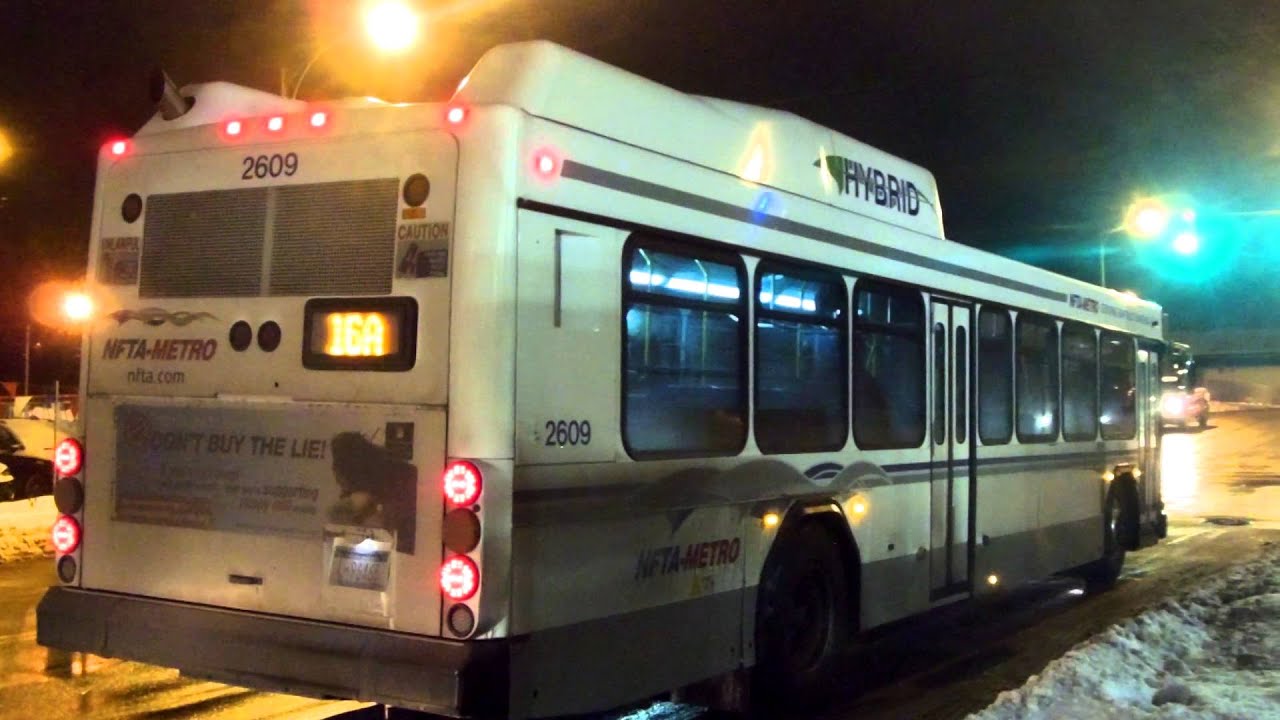 2006 NFTA Gillig Advantage Hybrid Bus #2609 (Route 16 South Park) - YouTube