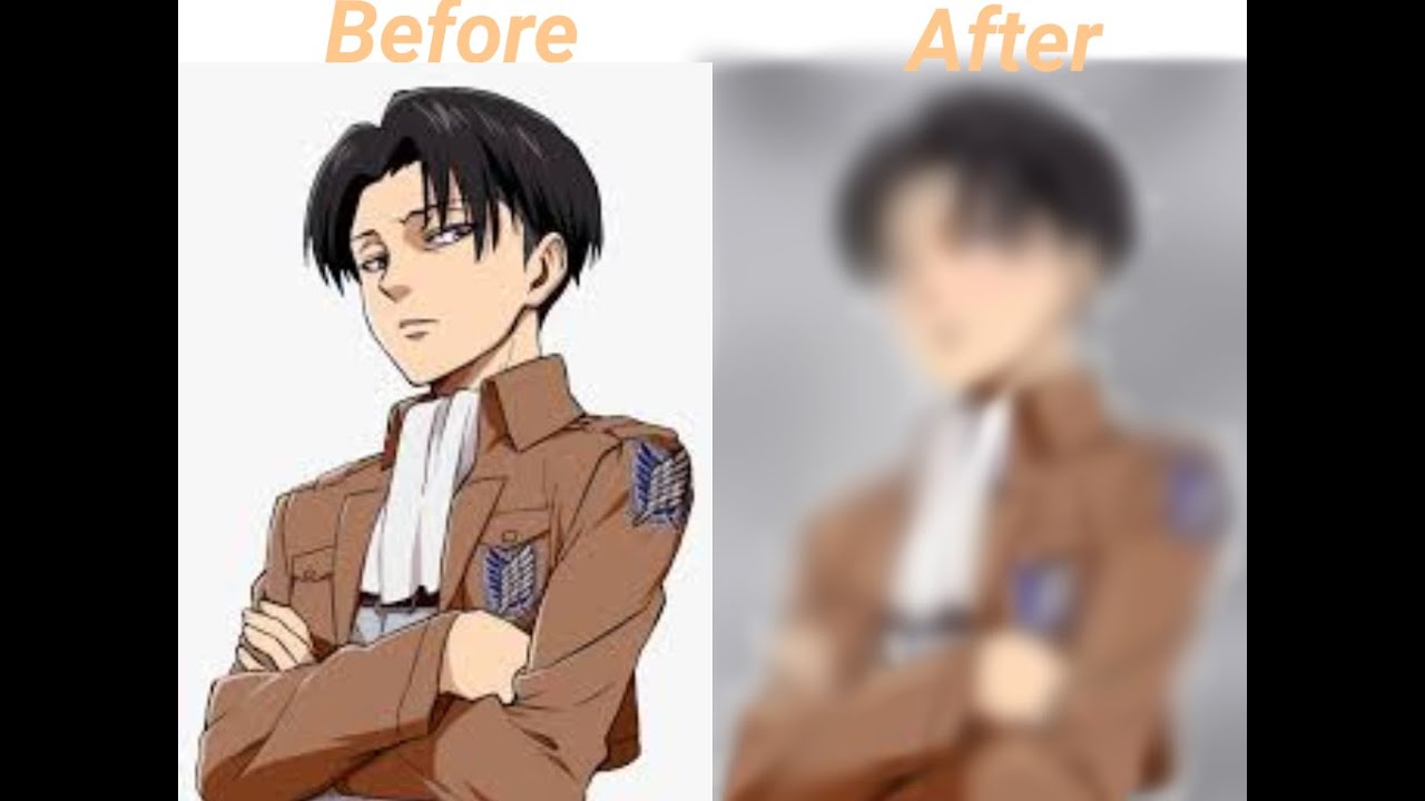 Speedpaint Editing a Photo of Levi Ackerman (SPOILERS) - YouTube