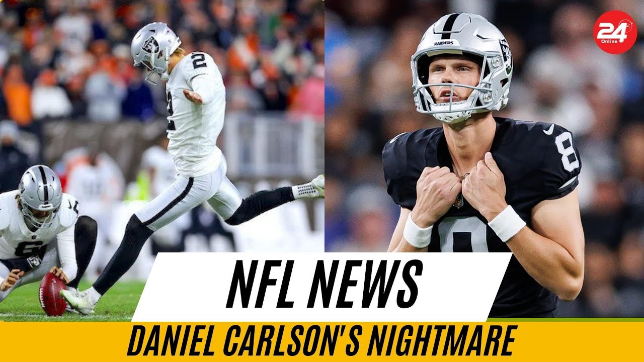 Daniel Carlson's Nightmare: Raiders Kicker Misses Again - YouTube