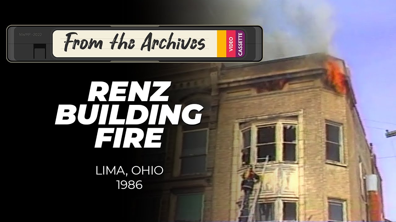 From the Archives - Renz Building Fire - Lima Ohio 1986 - YouTube