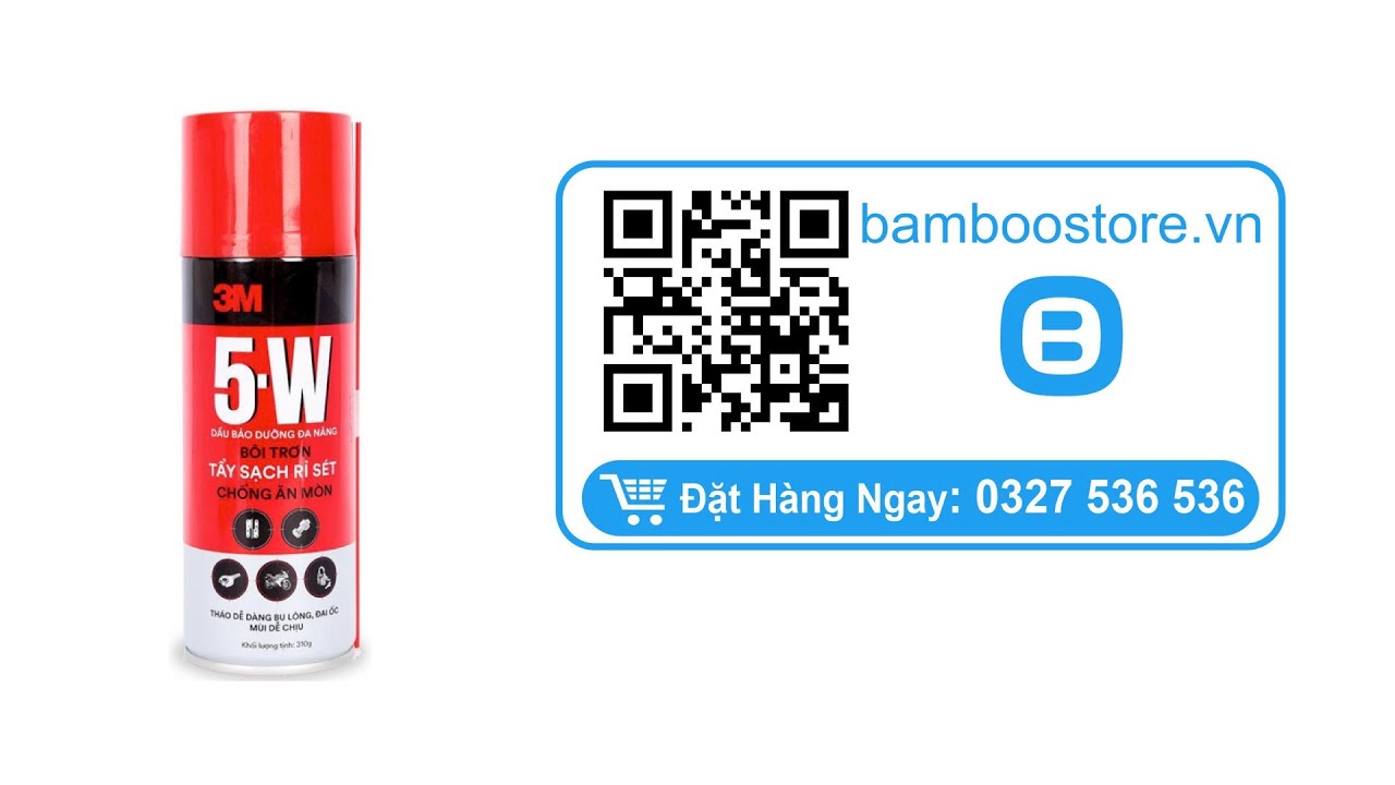 3M 5-W Way Penetrant, Chất chống tẩy sạch rỉ sét bôi trơn chống ăn mòn ...