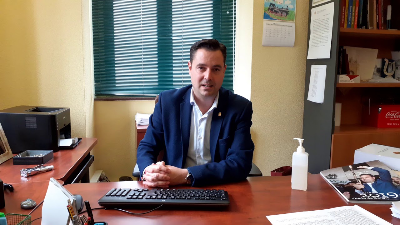 Daniel de la Rosa - Mensaje de ánimo para el Blanca de Castilla - YouTube