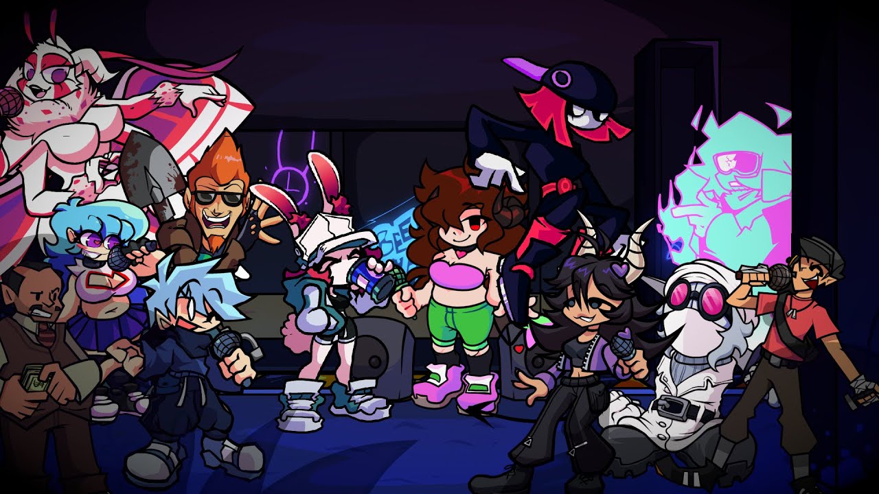 [FNF] Neon Metro! - [Soda-Pop - BETADCIU] - YouTube