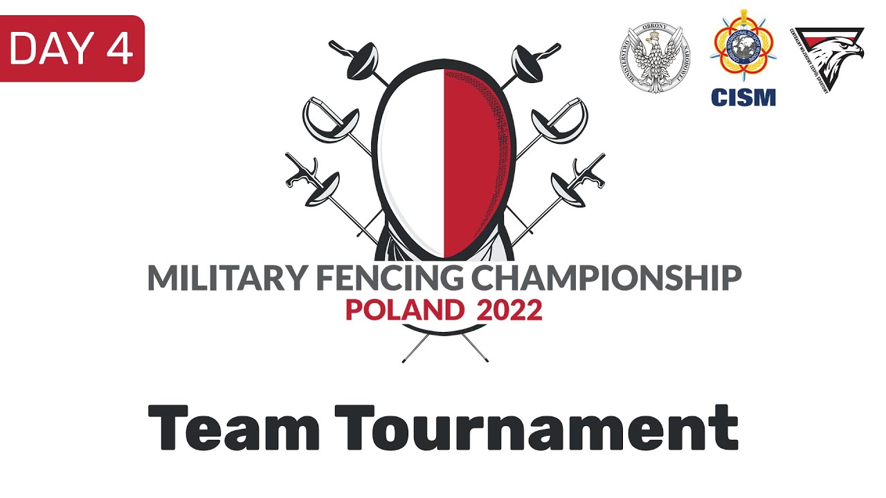 Military Fencing Championship Day 4 - Team Tournament - Drzonków ...