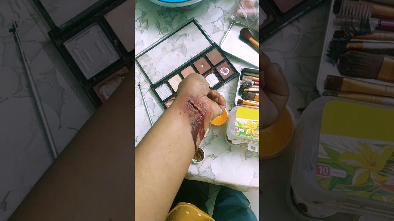 Prosthetic sfx makeup - YouTube
