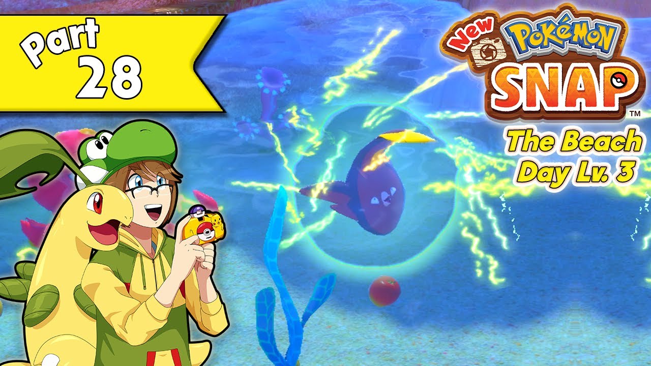 New Pokemon Snap walkthrough (w/ commentary) Part 28 - The Beach (Day ...