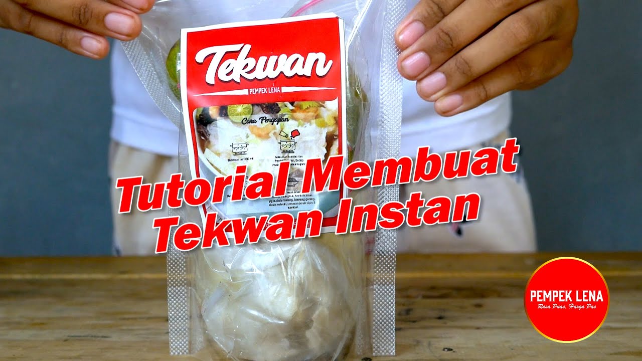 Tutorial Membuat Tekwan Instan - YouTube