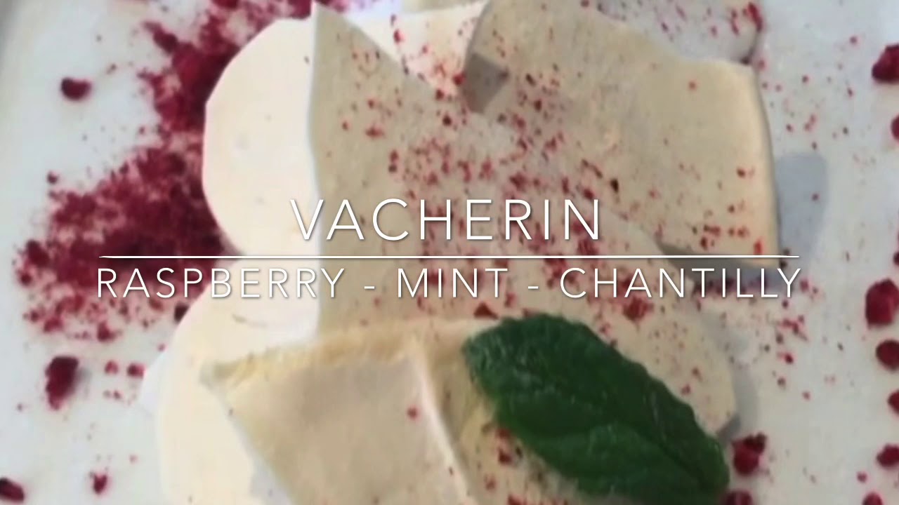 Vacherin with raspberry, mint and Chantilly - YouTube