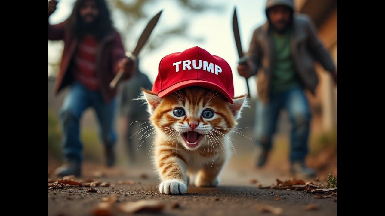 Trump has SAVED Springfield Ohio Cats from the Haitians 💪🏼 AI Cats for ...
