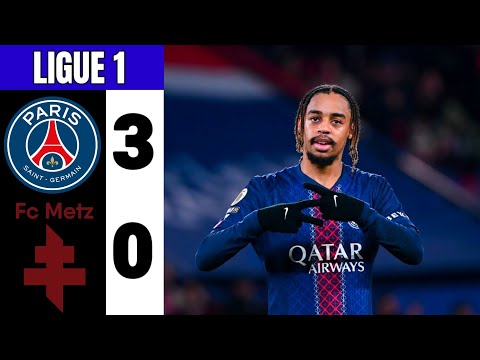 Full time 3-0 | désiré doué & barcola and gonçalo ramos Goal