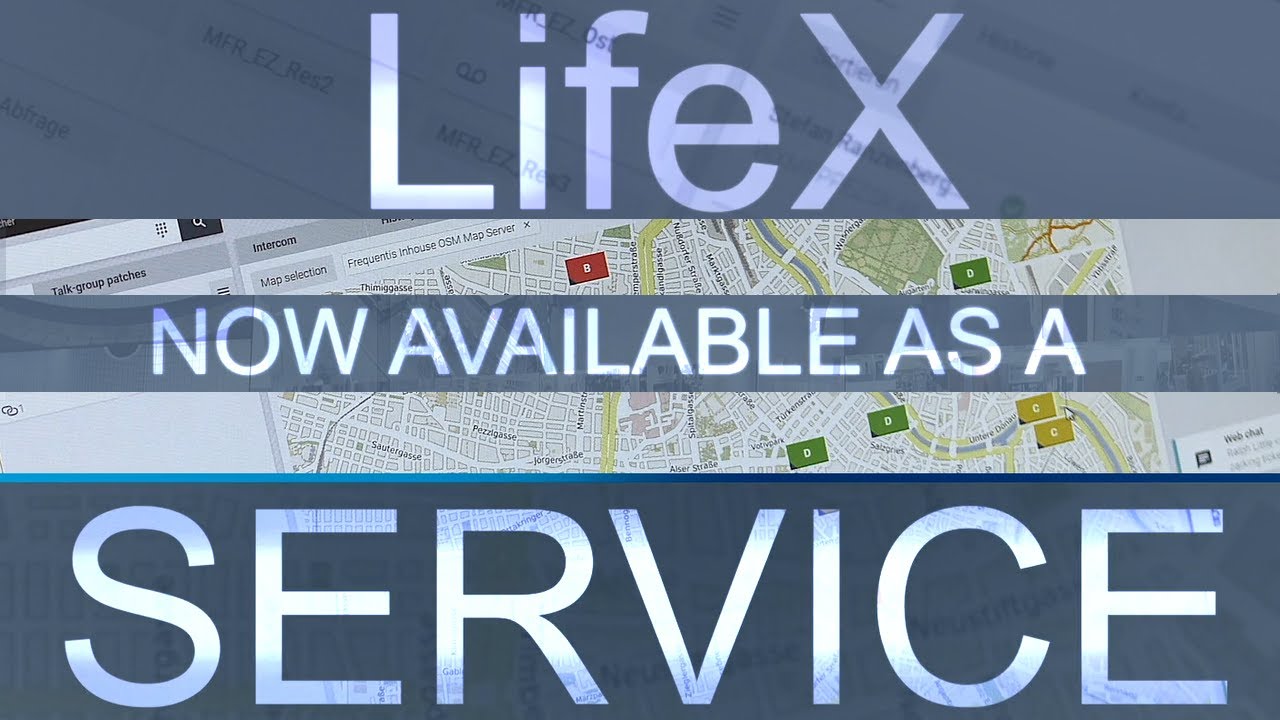 Frequentis LifeX... now available as a service. - YouTube