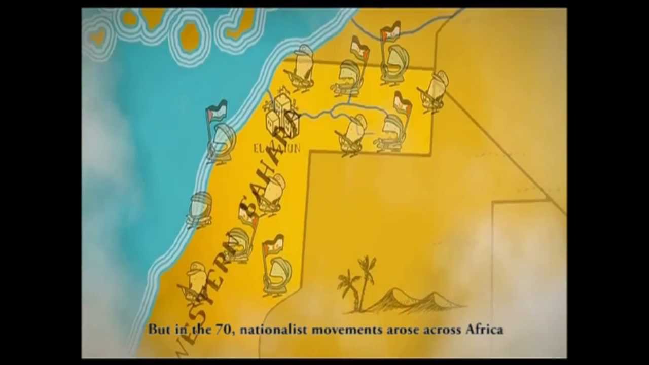 Western Sahara conflict Animation - YouTube