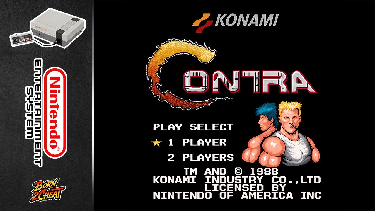 Contra NES Gameplay | Classic Retro Action Shooter | Full Walkthrough ...