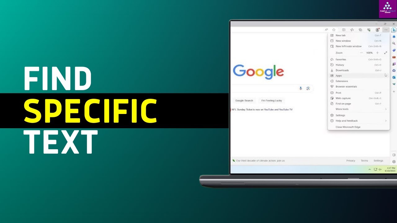 How to Find Specific Text on a Webpage in Google Chrome | Quick Guide ...