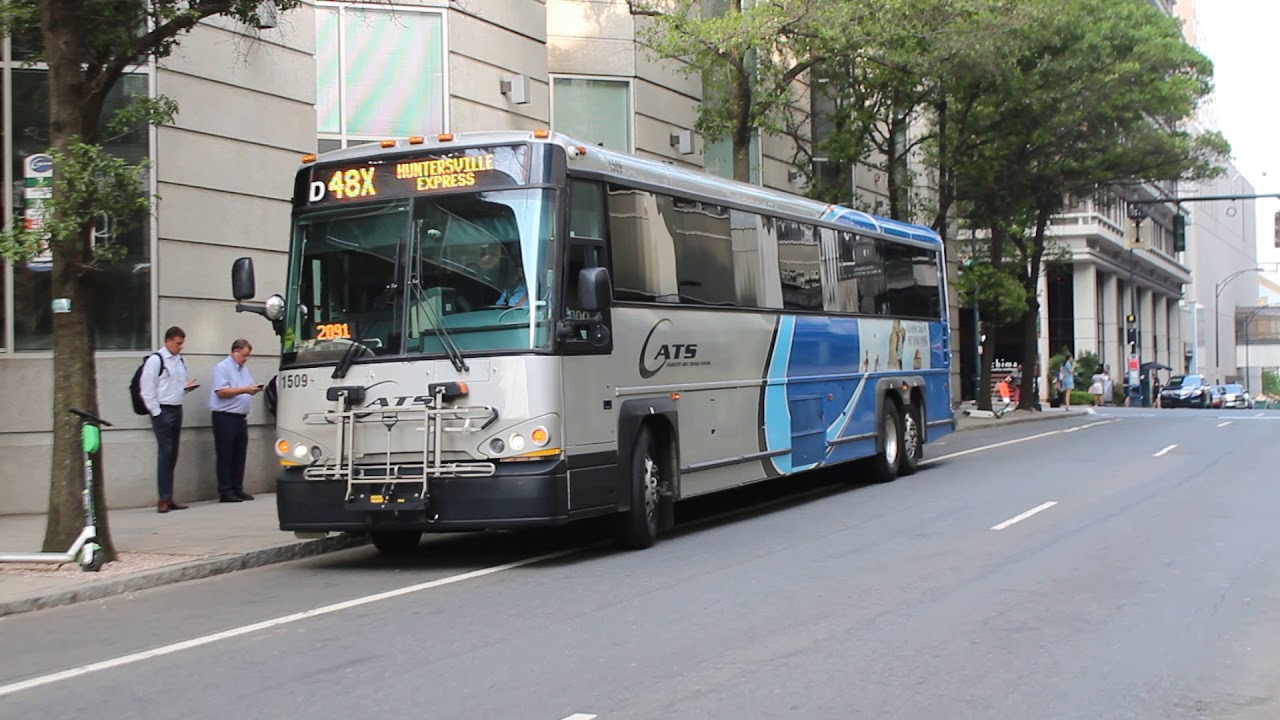 CATS Express 2017 MCI D4500CT Commuter Coach 1509 on Route 48X Express ...