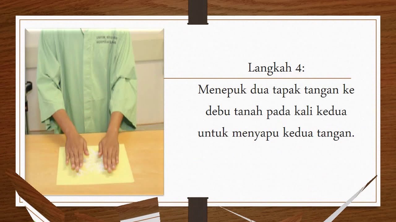 Cara Tayammum Menggunakan Debu Tanah - YouTube