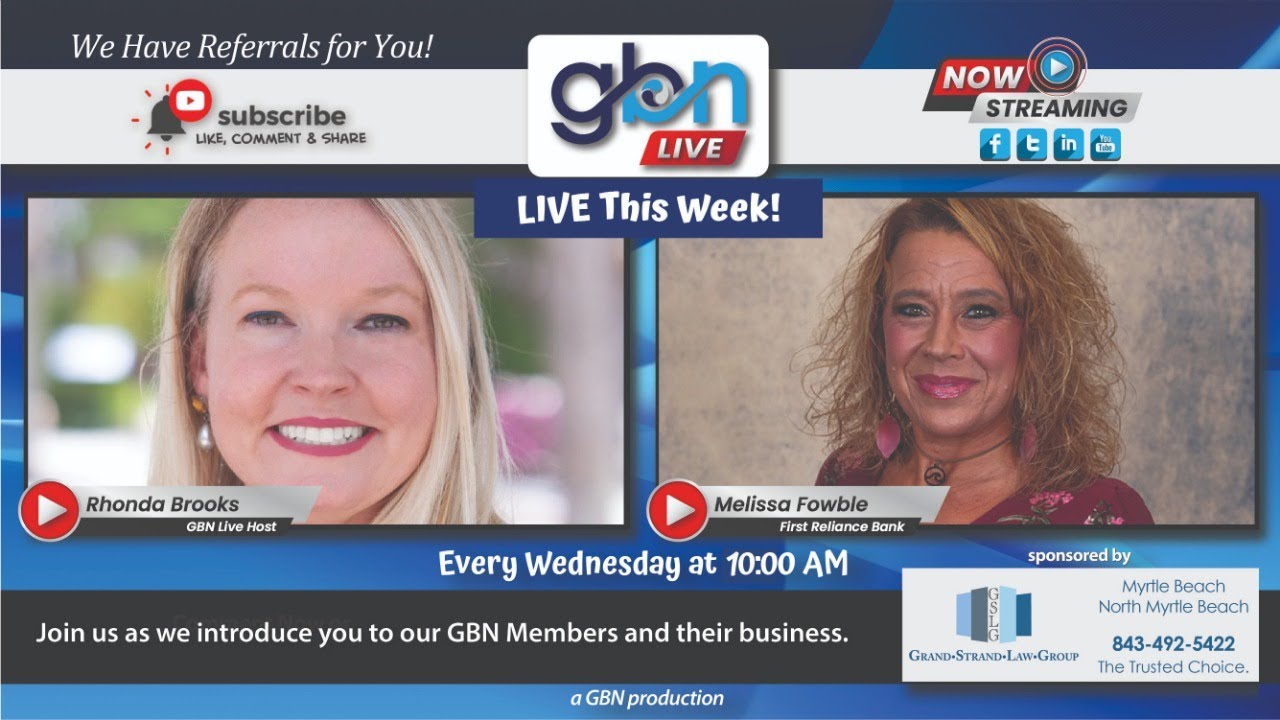 GBN Live Episode 80 - Melissa Fowble - YouTube