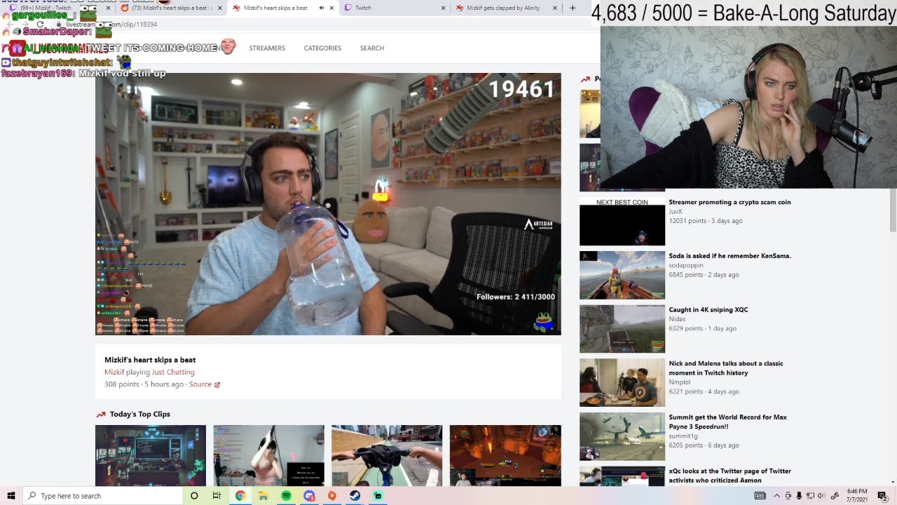 Pokimane Makes Everyones Heart Drop - QTCinderella - YouTube