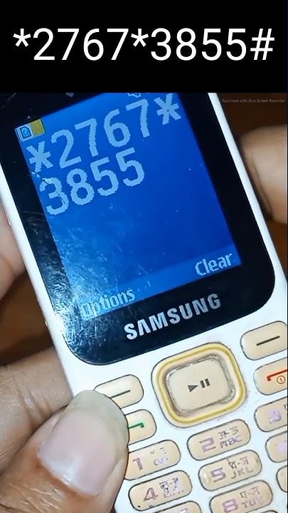 Samsung keypad mobile hard reset kaise kare #shorts #reset - YouTube