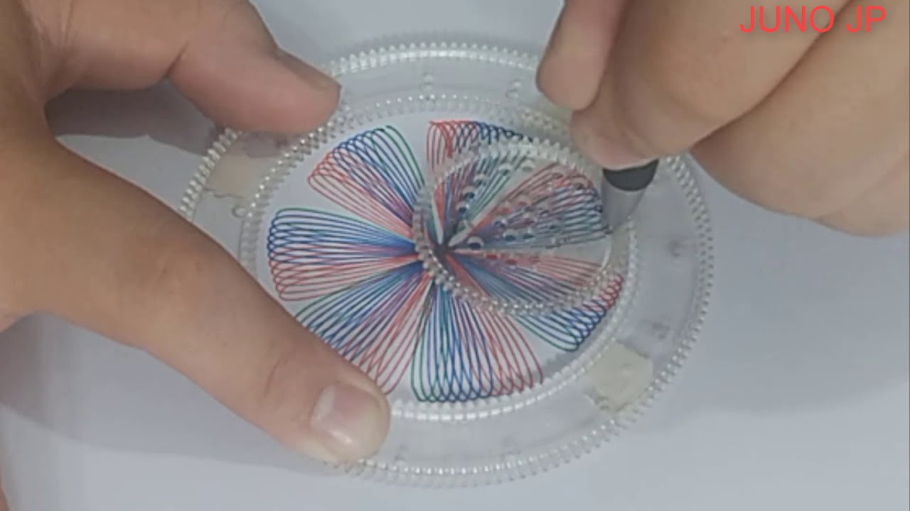 [ Painting ] - How To Draw Spirograph | Spirograph Painting #17 - YouTube