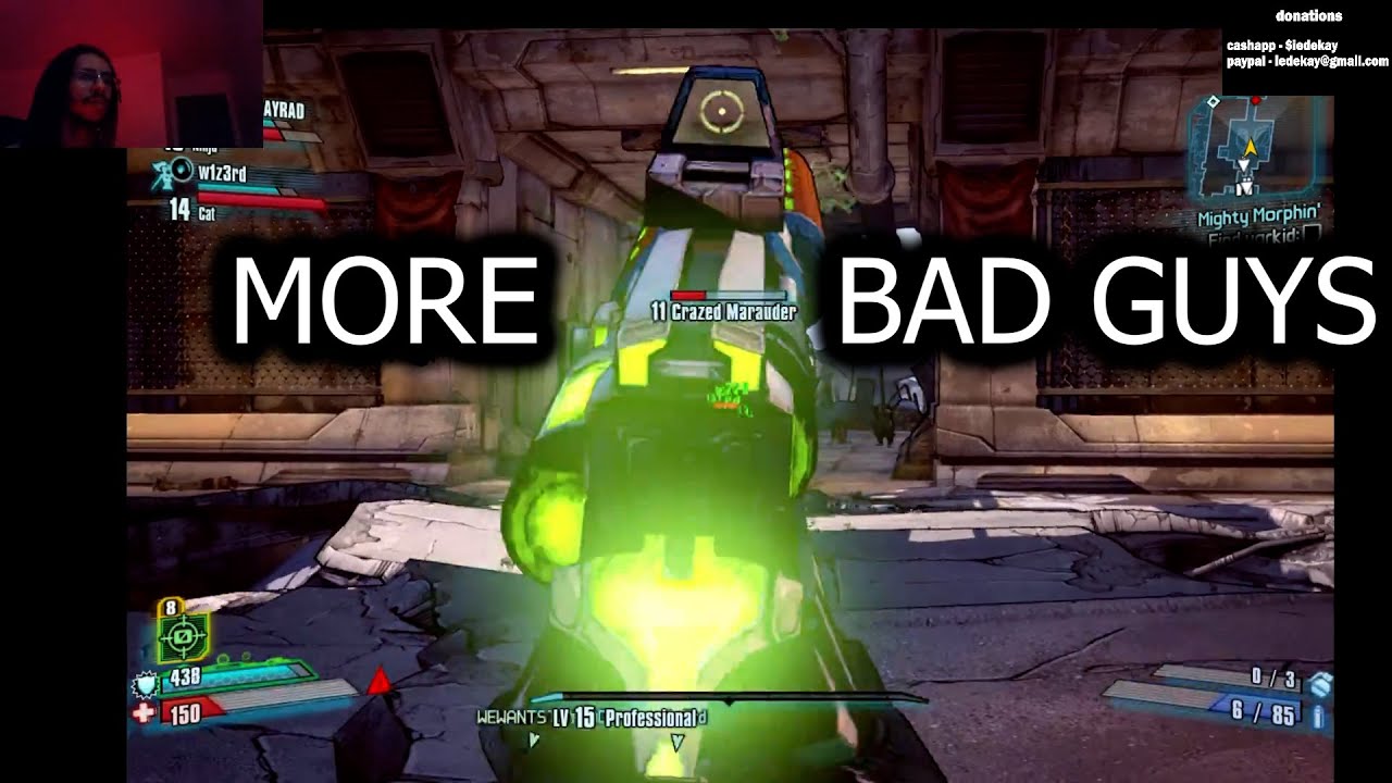 cuttin thru enemies! (Borderlands 2) - YouTube