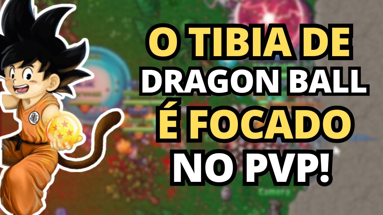 EP 3 - O JOGO É FULL PVP!! CONHECENDO O TIBIA DE DRAGON BALL - YouTube