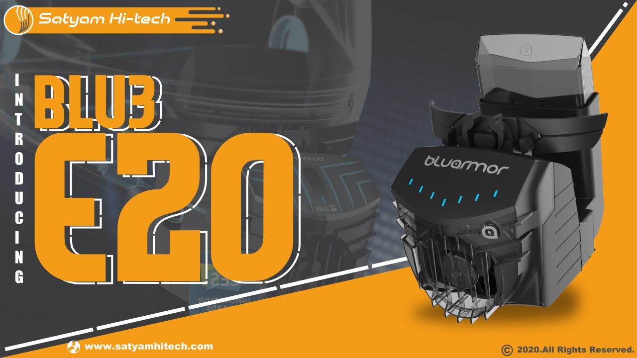 Introducing BLU3 E20 Helmet Cooler - YouTube