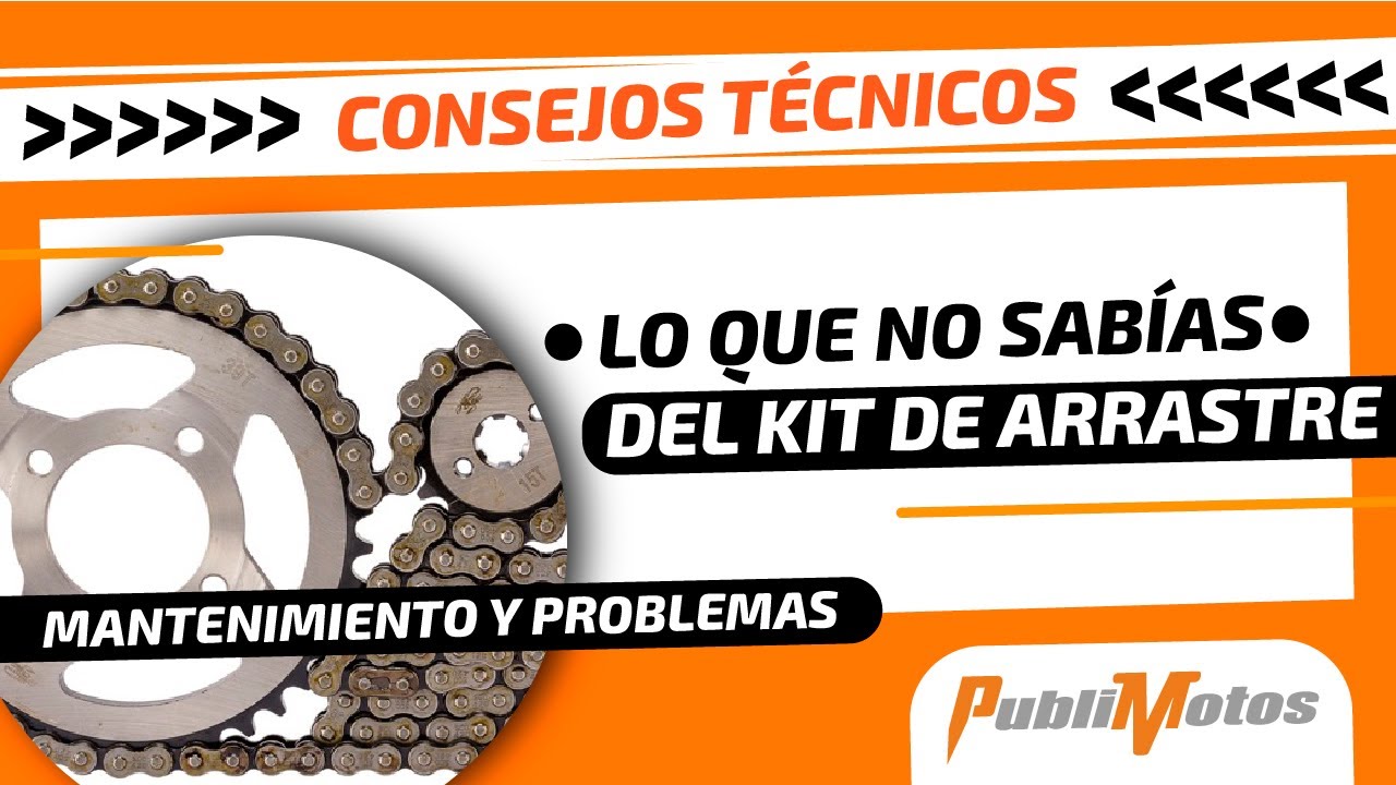 LO QUE NO SABÍAS SOBRE KIT DE ARRASTRE // PUBLIMOTOS.COM - YouTube