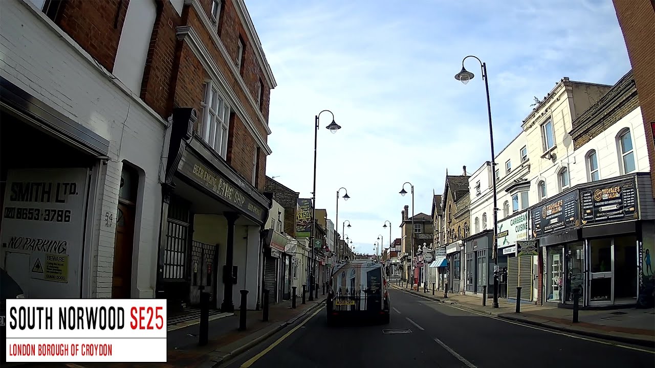 A Drive Through London South Norwood SE25 - YouTube