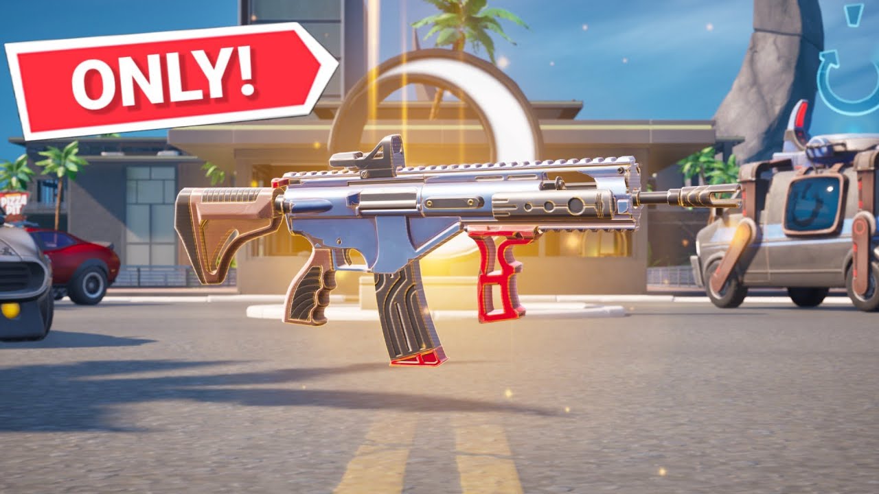 I won using the Mythic MK-Seven Assault Rifle ONLY! - YouTube