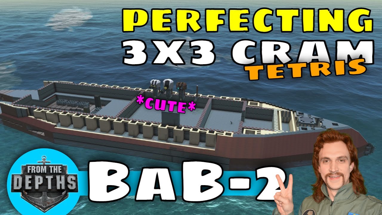Perfecting The Art Of 3x3 CRAM Tetris! - Building a Battleship 2 - From ...