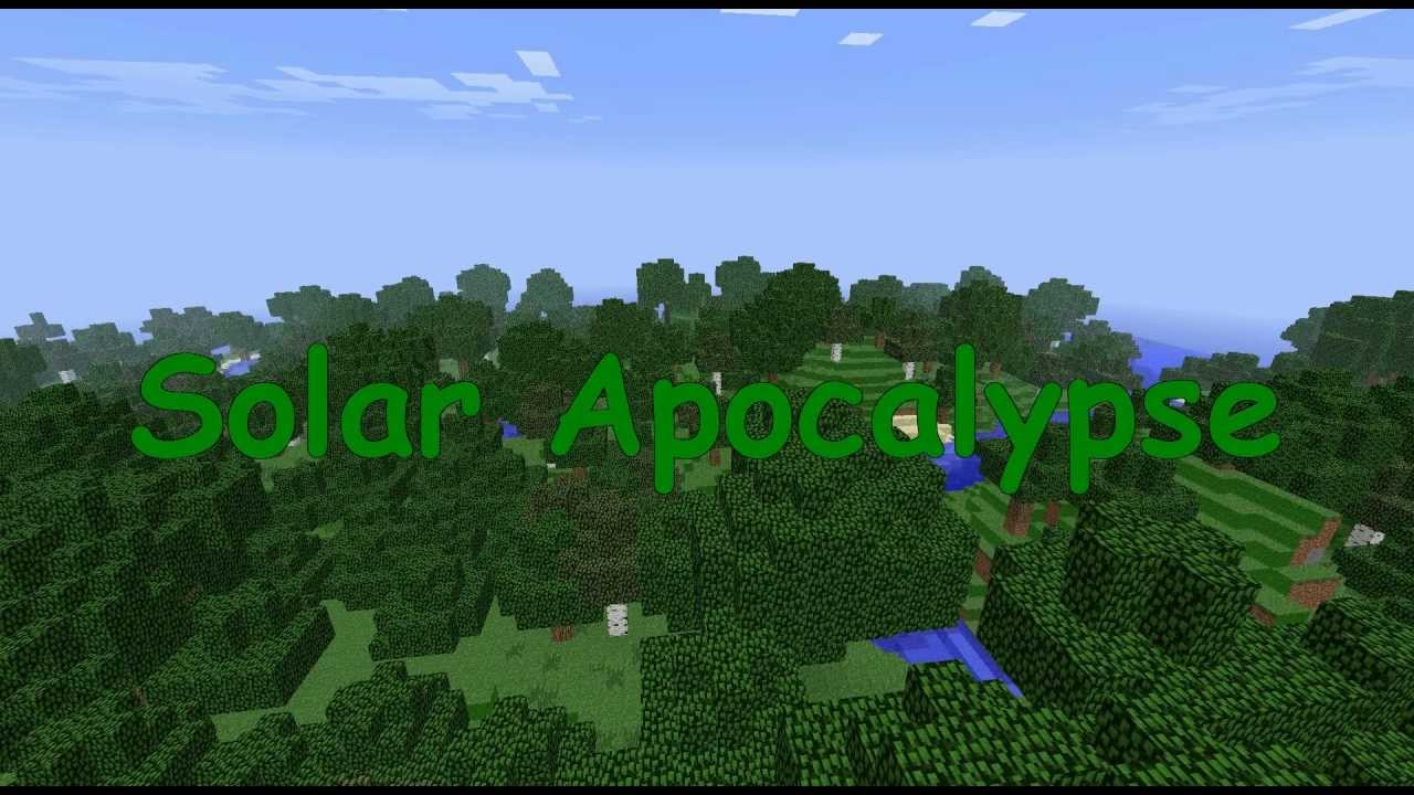 Minecraft Mod [Solar Apocalypse] - YouTube