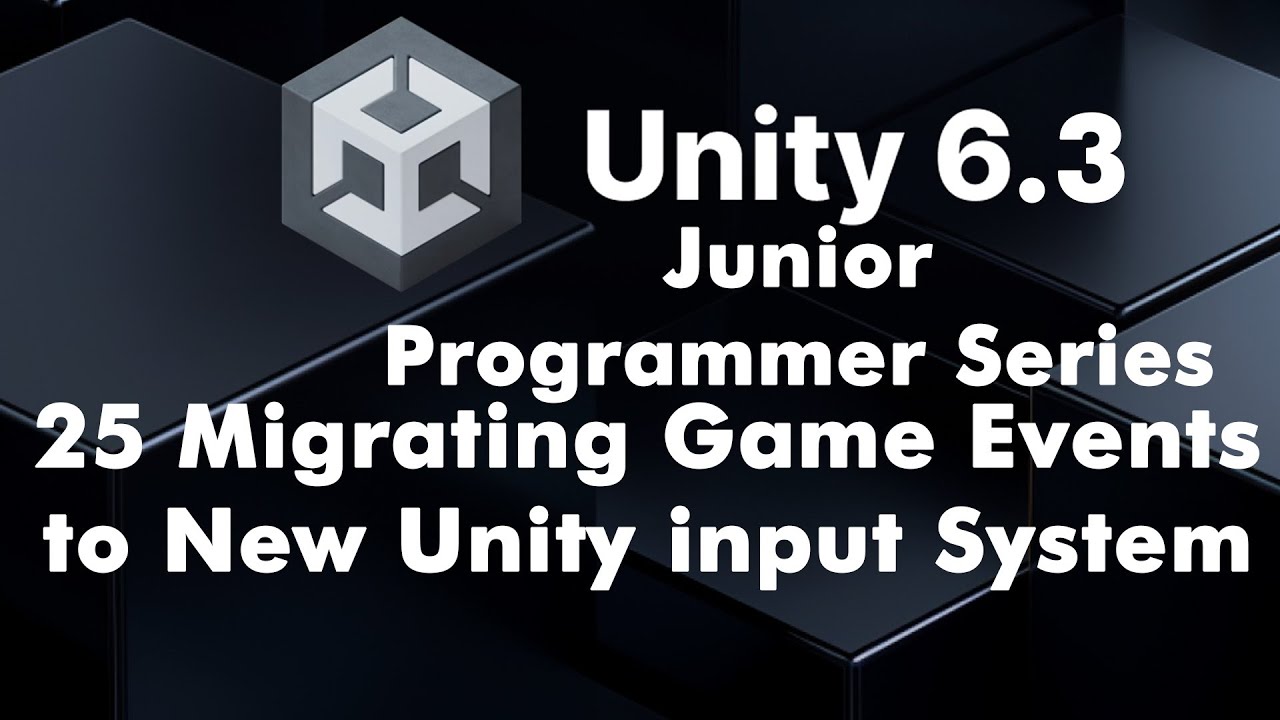 25 Stop Using Input.GetKeyDown! Unity New Input System Jump Tutorial ...