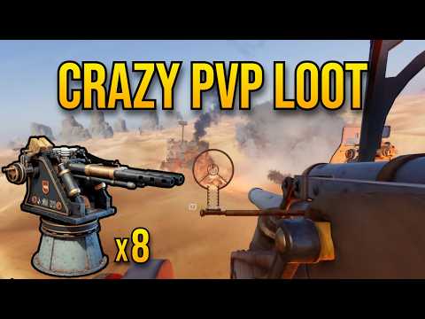 The most INSANE LOOT from Large Crew PVP | 10+ EXPERIMENTAL CANNONS | SAND: Raiders of Sophie