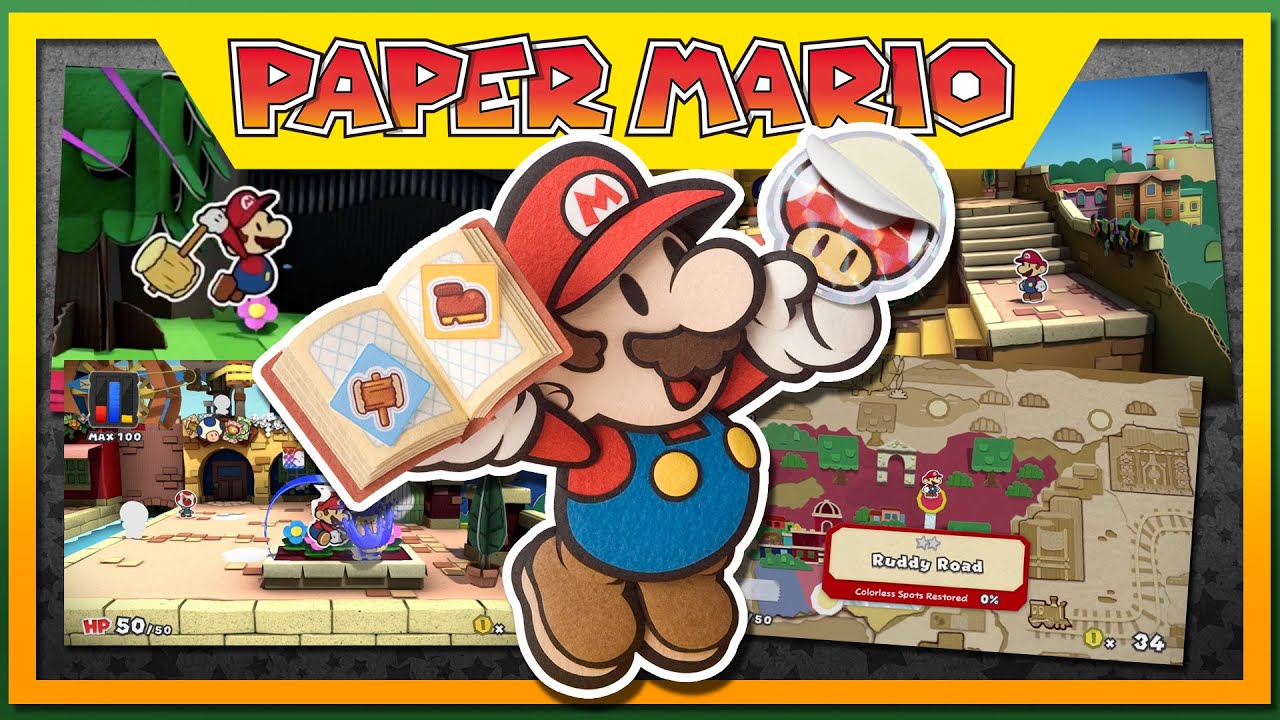 Let's Talk | Paper Mario Color Splash - Can We Get An RPG!? - YouTube
