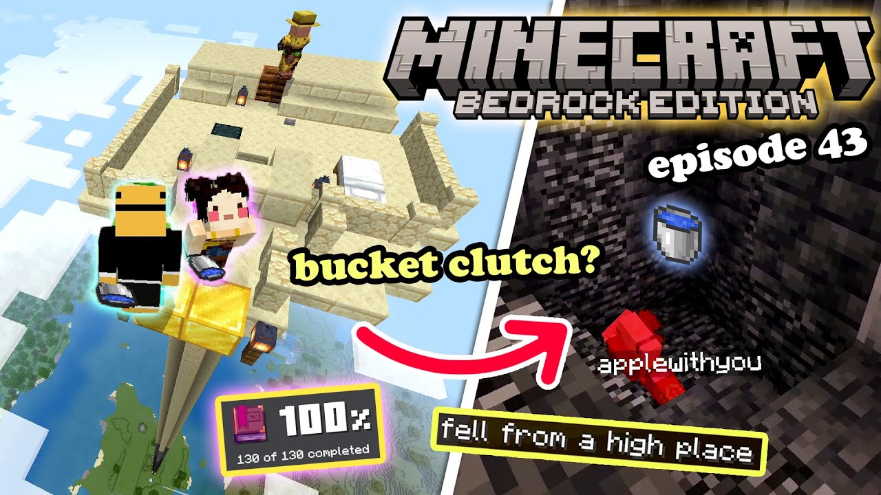 BUCKET CHALLENGE from BUILD LIMIT to BEDROCK! - Ep.43 (FILIPINO ...