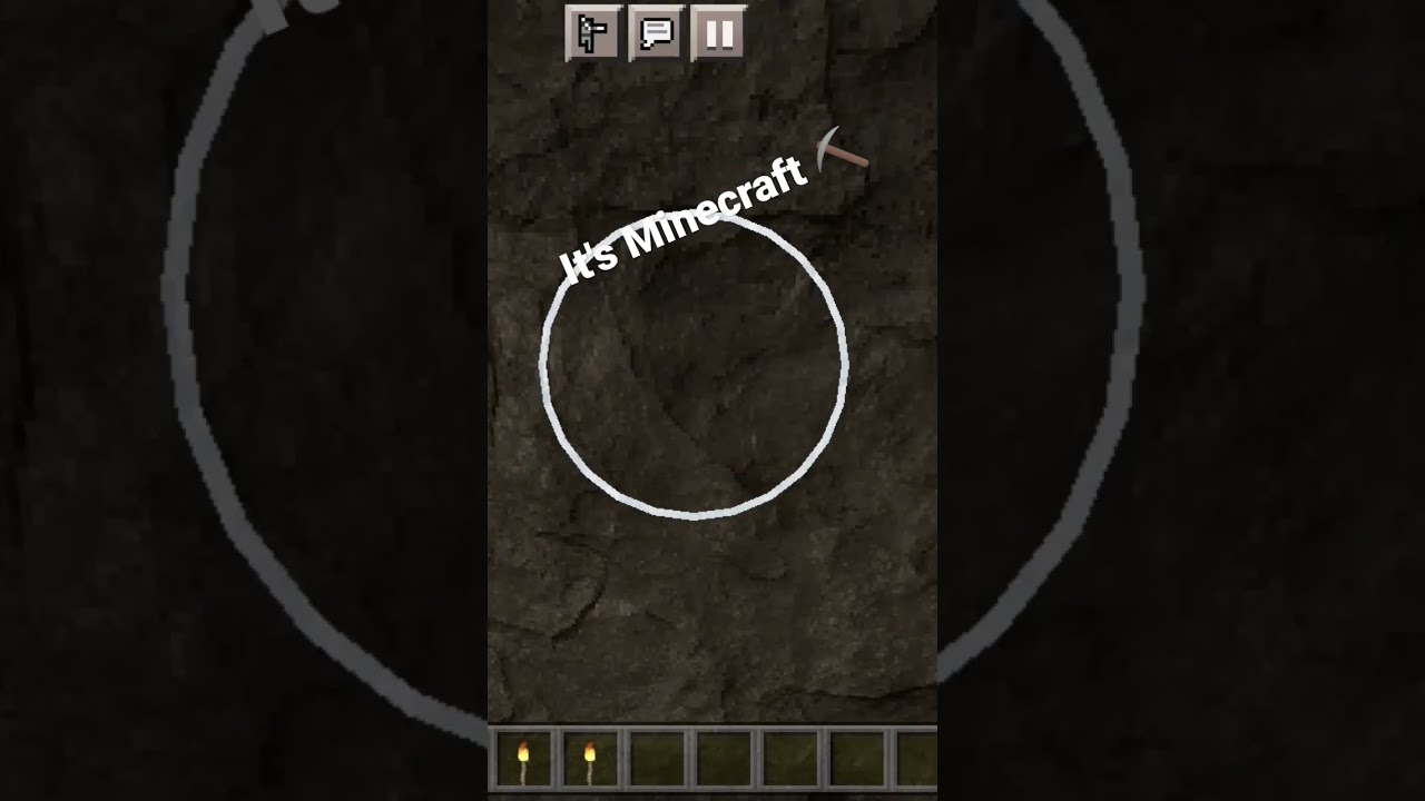 Minecraft realistic rock 🪨🪨 - YouTube