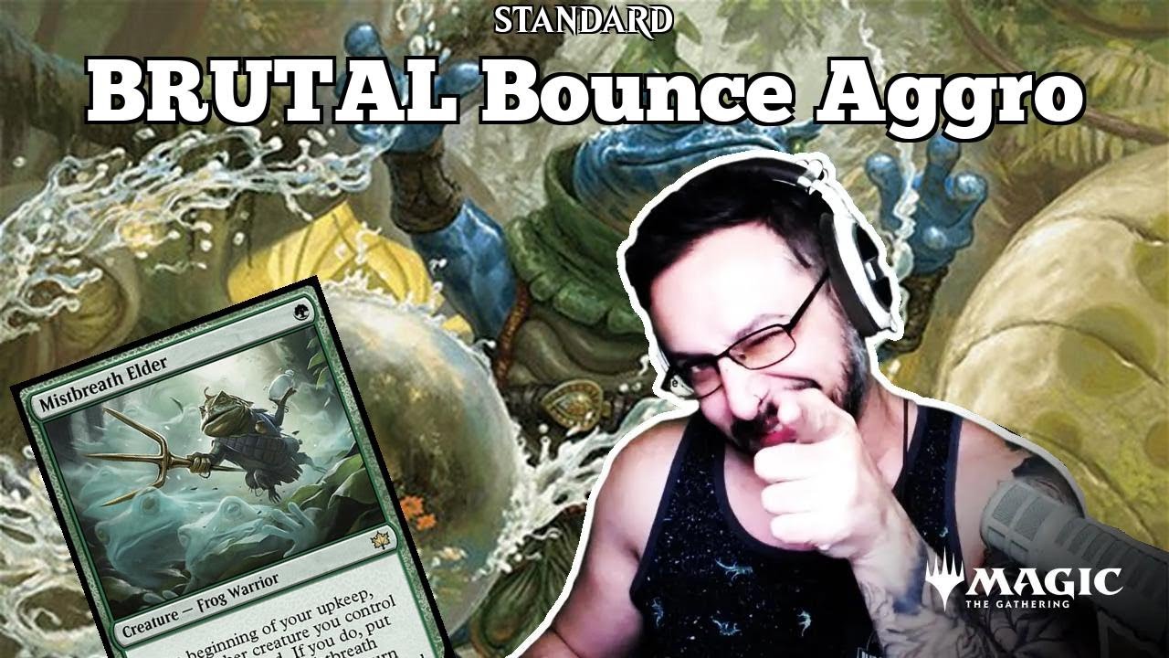BRUTAL Bounce Aggro | BLB Simic Frogs | Bloomburrow Standard | MTG Arena - YouTube