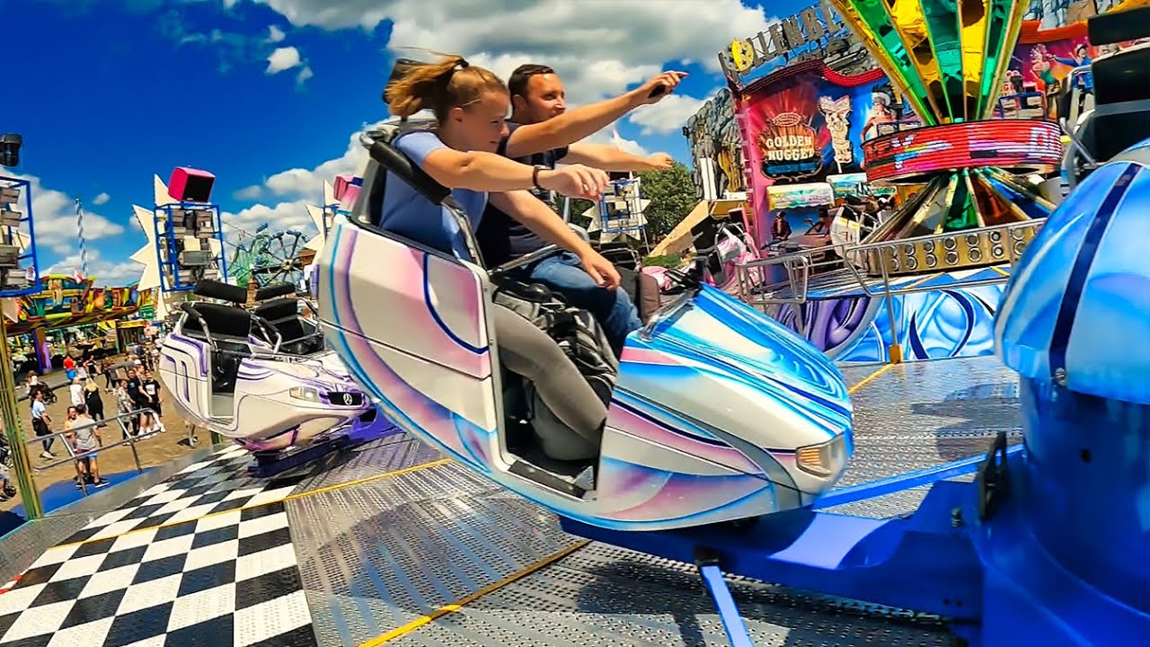 Break Dance No.1 (Kinzler) - Onride POV - Rheinkirmes Düsseldorf 2022 ...