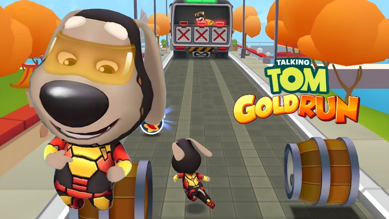 Talking Tom Gold Run - Ben - Full Screen - LILU Gameplay (Android, iOS) - YouTube