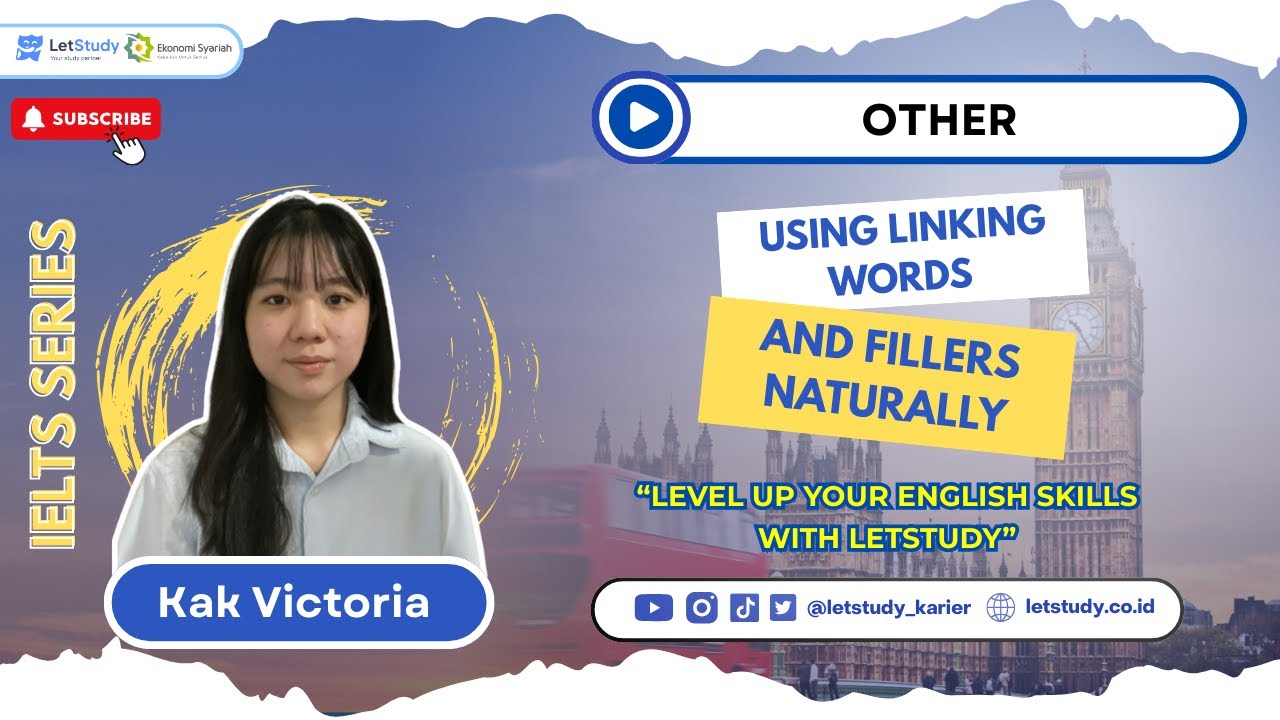 Using Linking Words and Fillers Naturally - IELTS Preperation - YouTube
