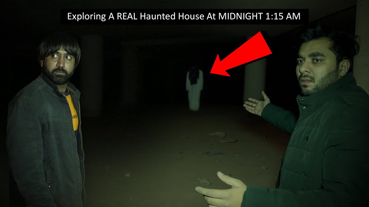 Exploring A REAL Haunted House At MIDNIGHT!😨 Woh Kya Hoga Episode 378 ...