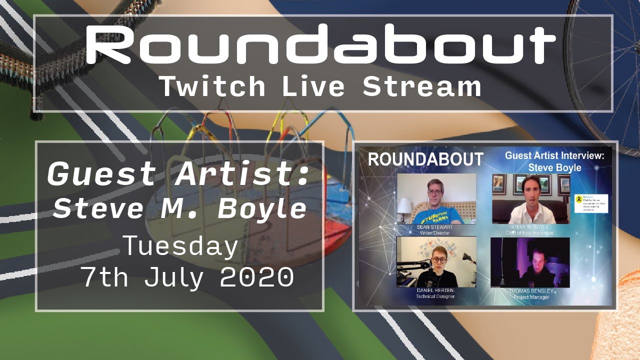 Guest Artist Interview with Steve M. Boyle - YouTube