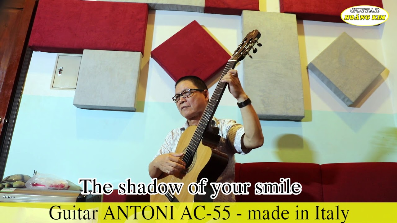 guitar ANTONI AC-55, made in ITALY - clip 3 - YouTube