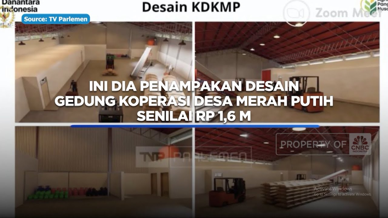 Ini Dia Penampakan Desain Gedung Koperasi Desa Merah Putih Senilai Rp 1 ...