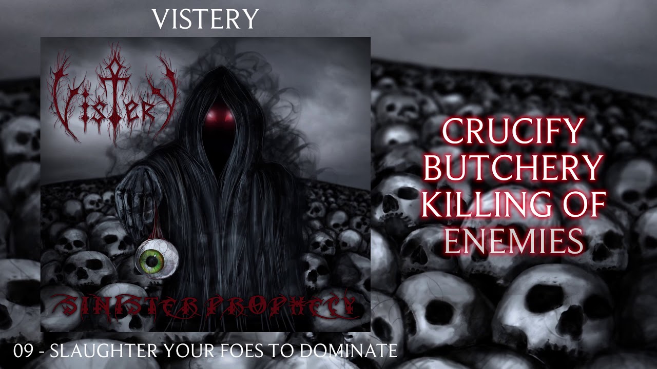 Vistery - Slaughter Your Foes To Dominate (Lyric Video) - YouTube