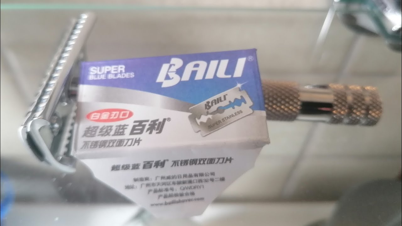 The Baili razor blade - YouTube
