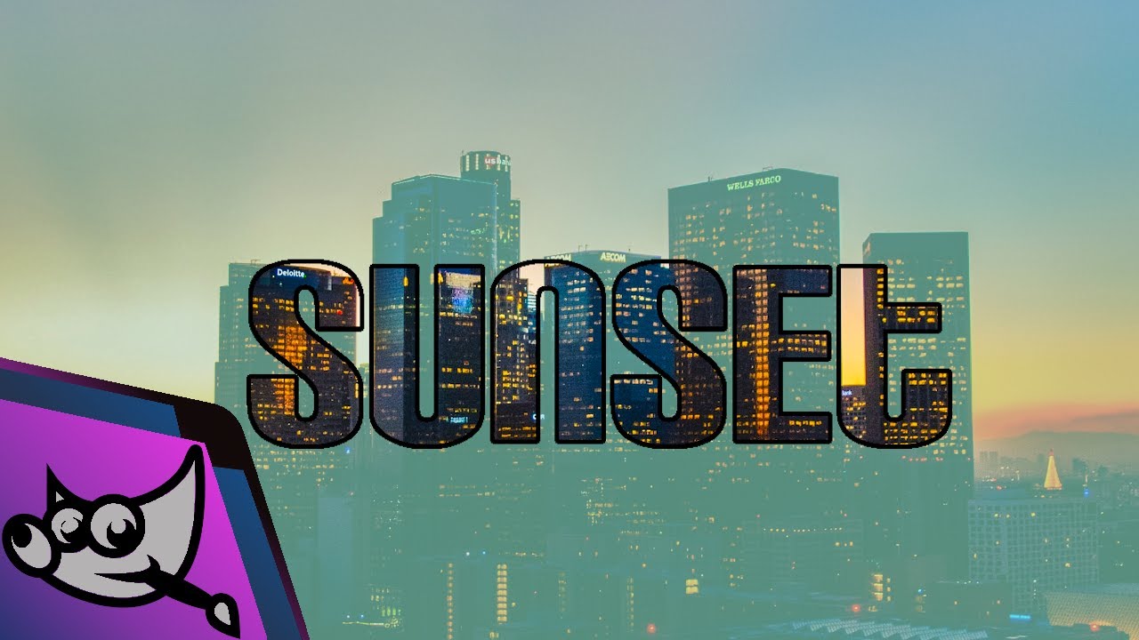 How To Create Design Picture Inside Of Text Effect Gimp 2 10 Tutorial How To Create Design Picture Inside Of Text Effect Gimp 2 10 Tutorial